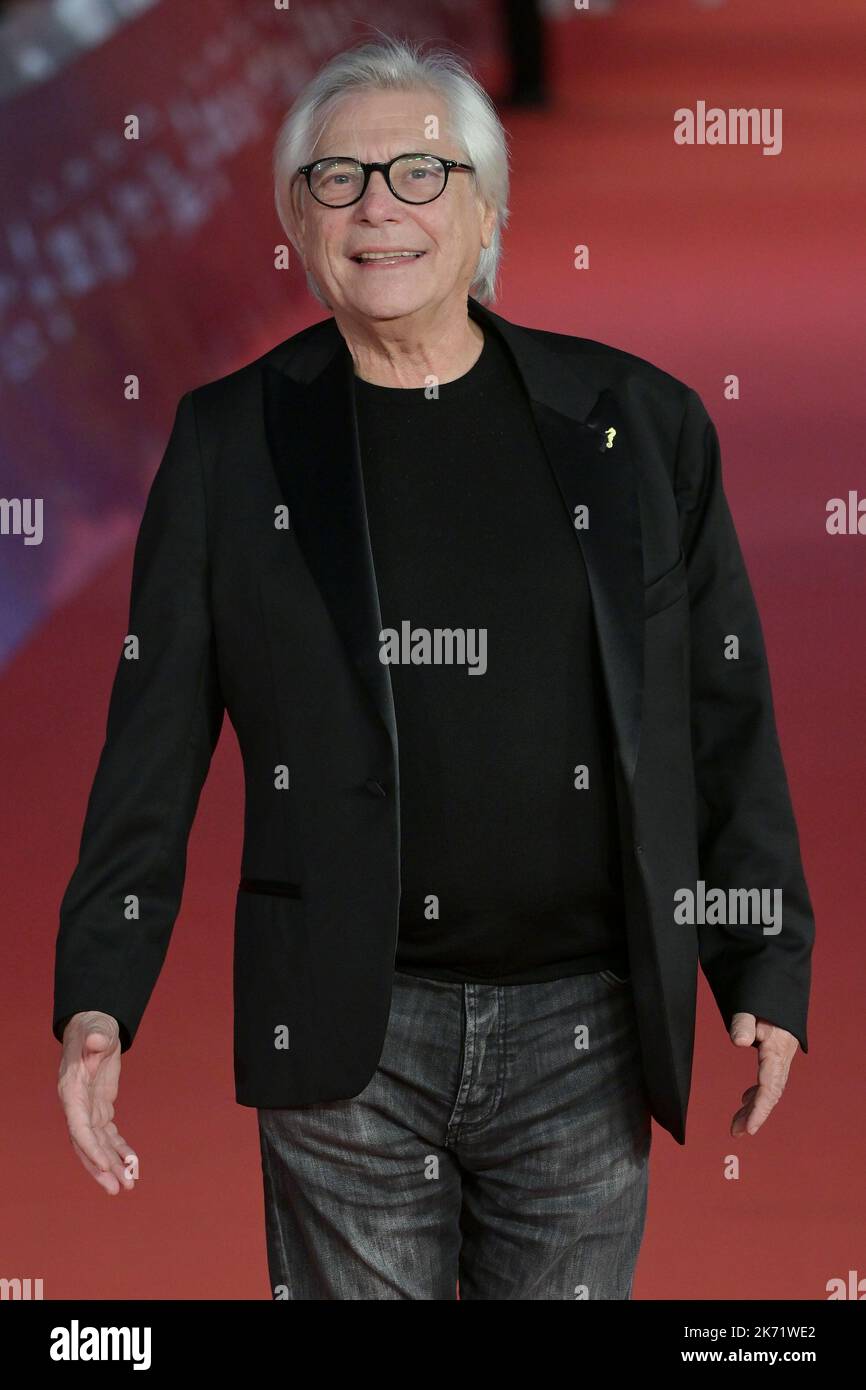 Nino D'Angelo attends the red carpet of the movie "La divina cometa" at ...