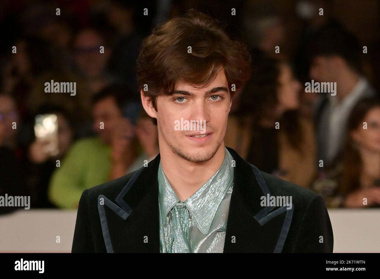 Lorenzo Zurzolo attends the red carpet of Django la serie at Rome Film ...