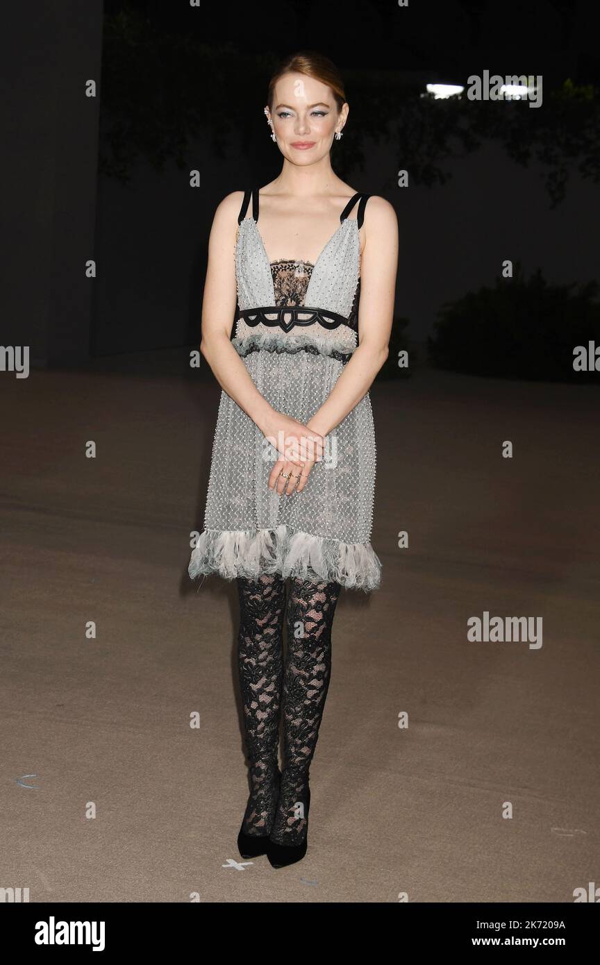 Los Angeles, Ca. 15th Oct, 2022. Emma Stone attends the 2nd Annual ...