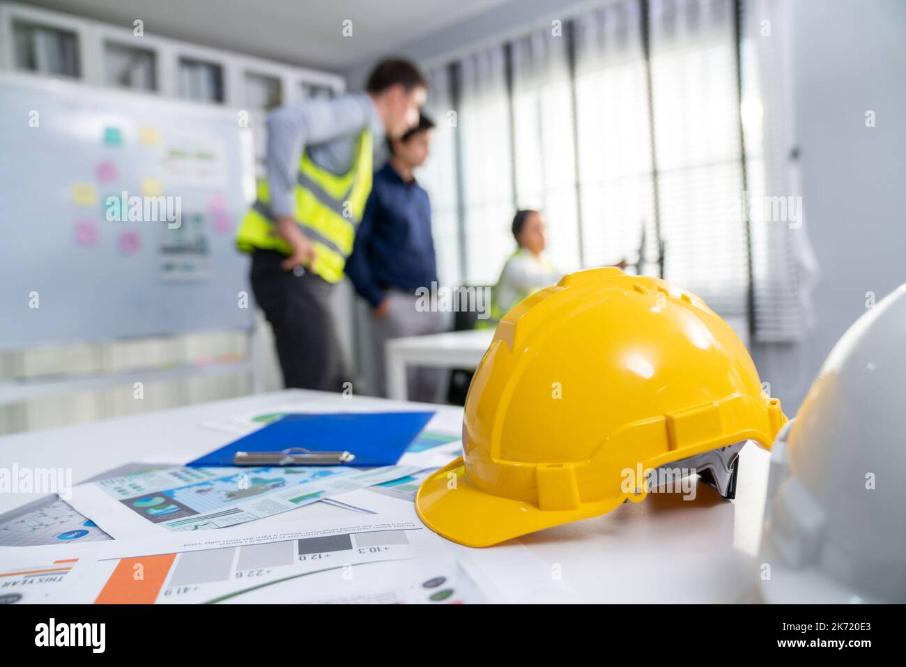 Woman office desk piles of paperwork hi-res stock photography and ...