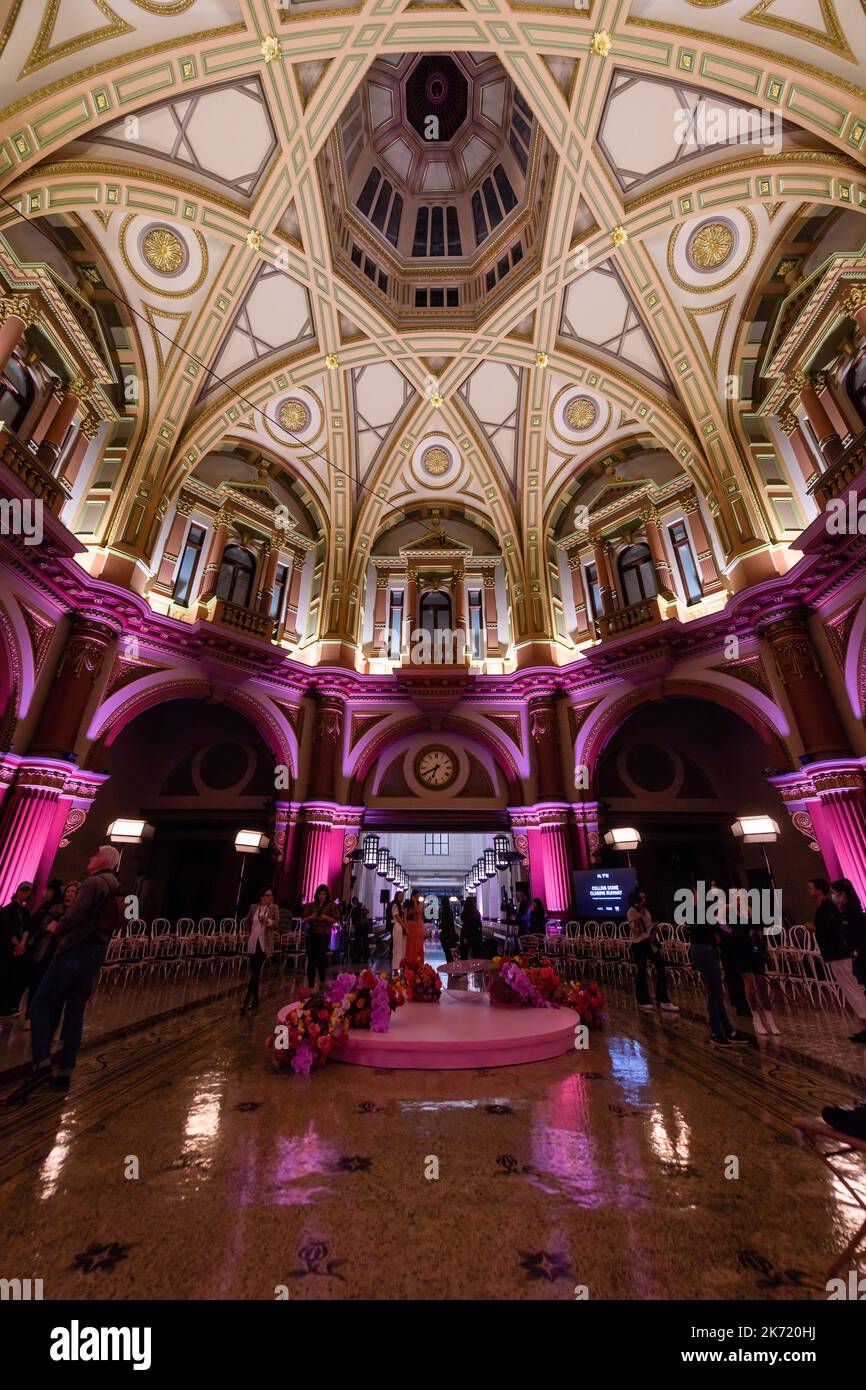 Melbourne, Australia. 16th Oct, 2022. The Dome of 333 Collins Street ...