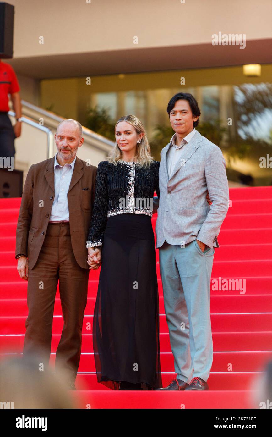 Emily Blunt, Chaske Spencer and Hugo Blick attending The English ...