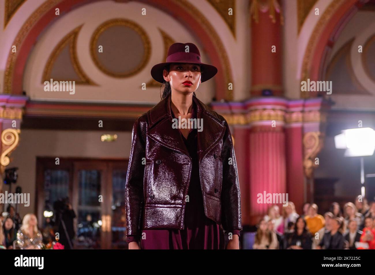Melbourne, Australia. 16th Oct, 2022. A model wearing an outfit by ...