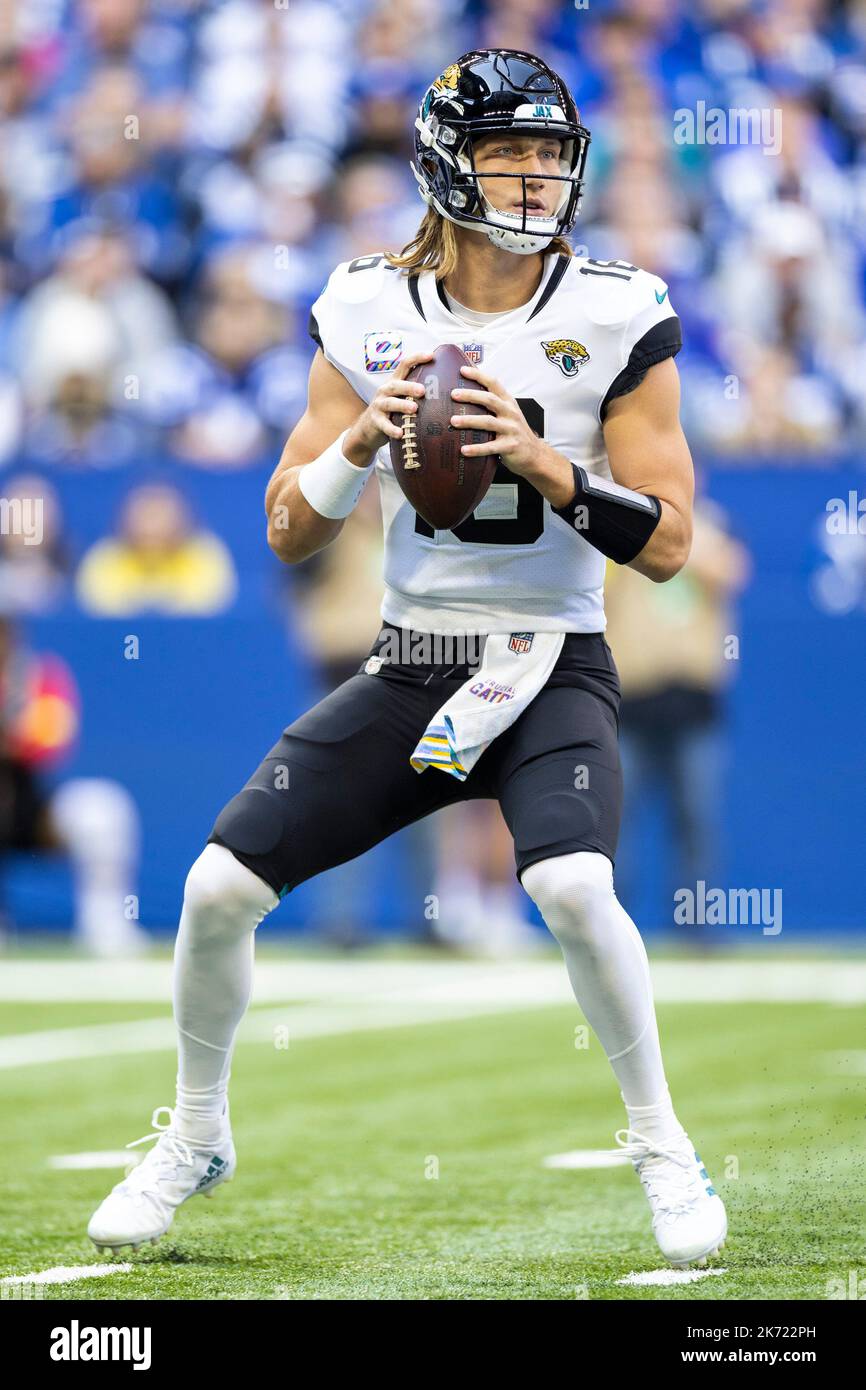 October 16, 2022: Jacksonville Jaguars quarterback Trevor Lawrence (16 ...