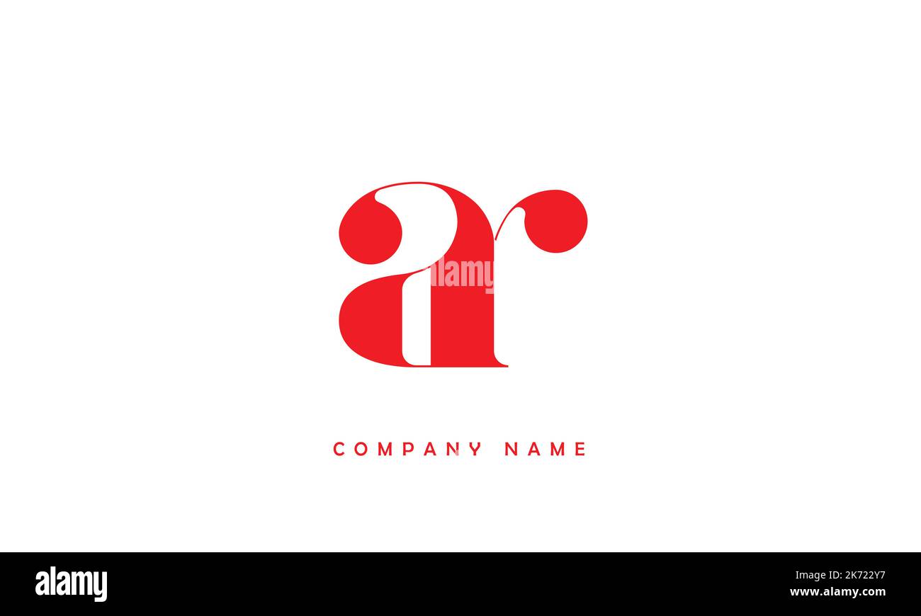 AR, RA Abstract Letters Logo Monogram Stock Vector Image & Art - Alamy