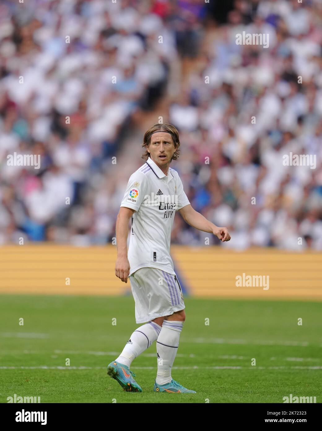 Luka Modric of Real Madrid during the La Liga match between Real Madrid ...