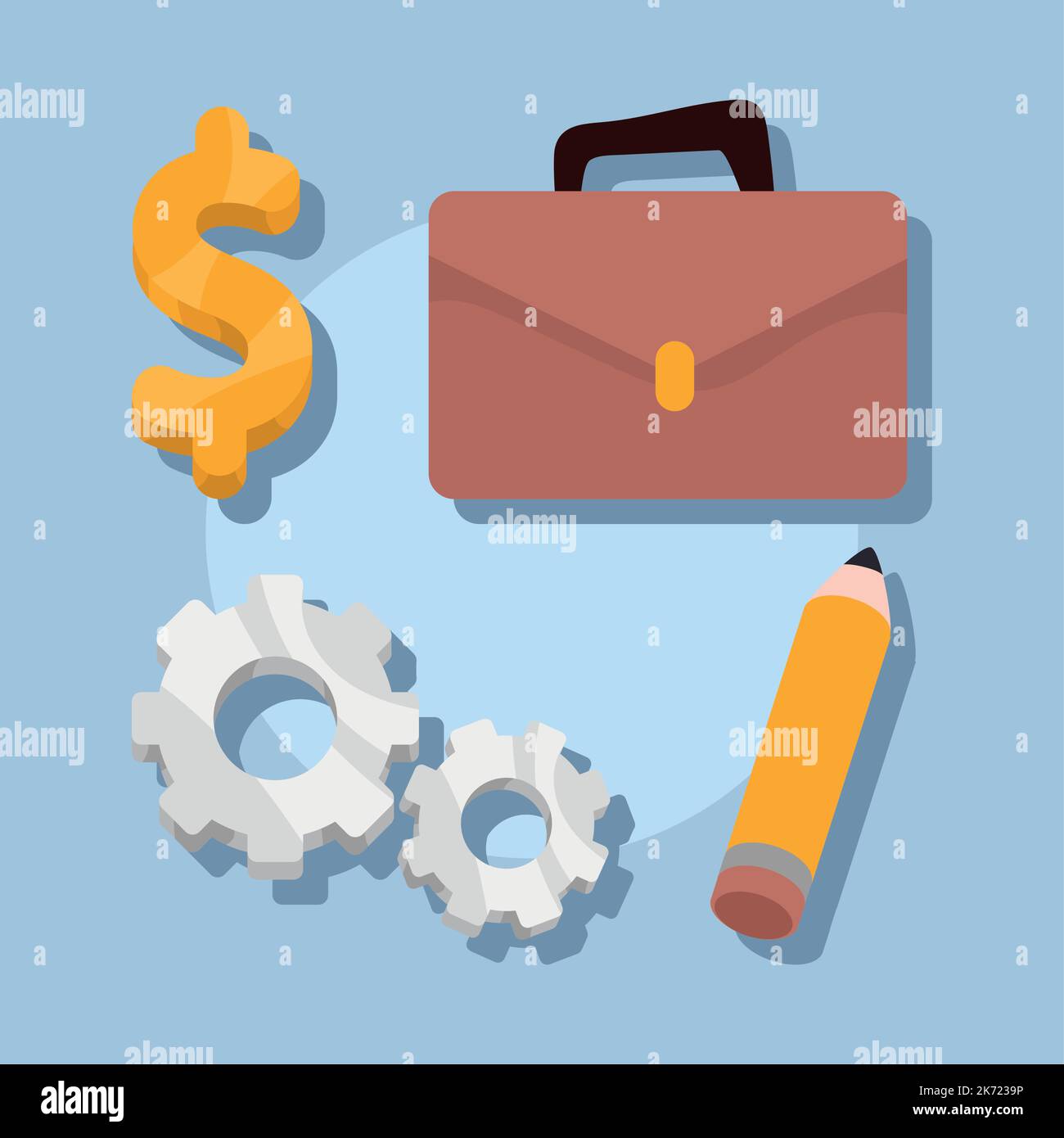 four business concept icons Stock Vector Image & Art - Alamy