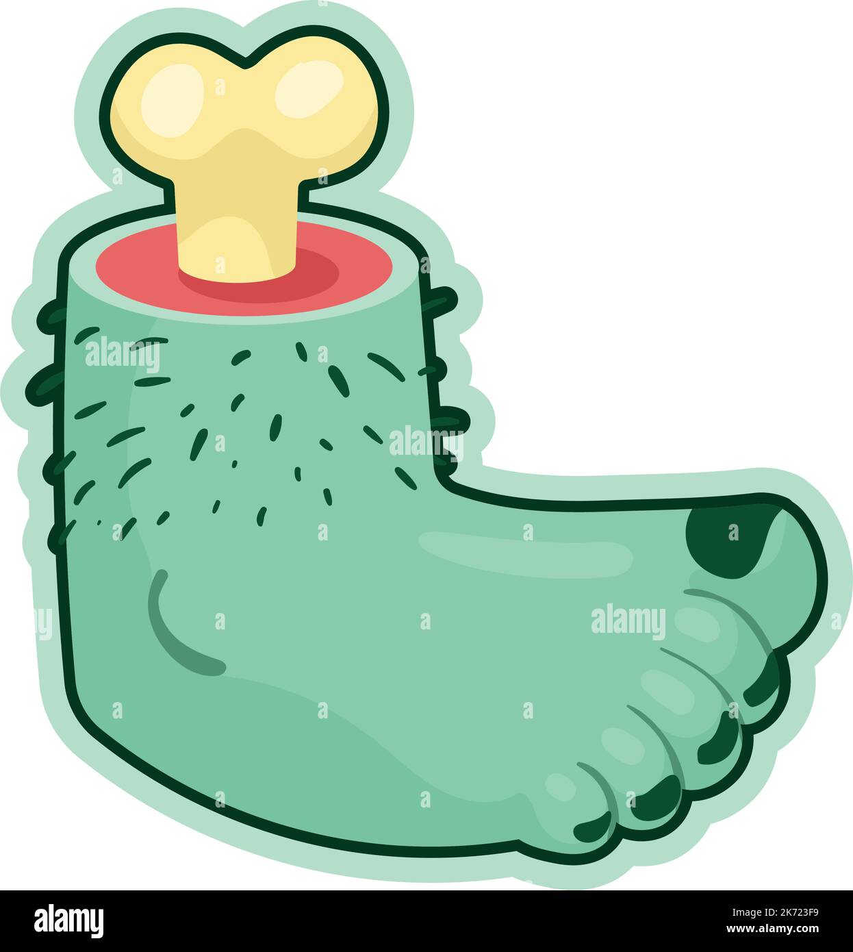 Zombie foot hi-res stock photography and images - Alamy