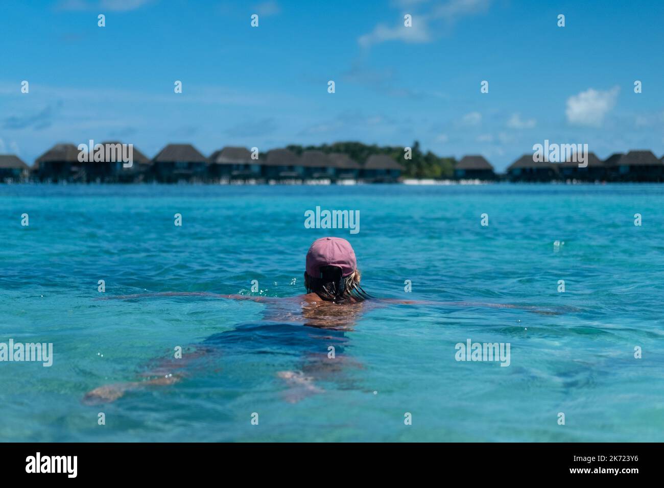 Amazing maldives island panorama hi-res stock photography and images ...