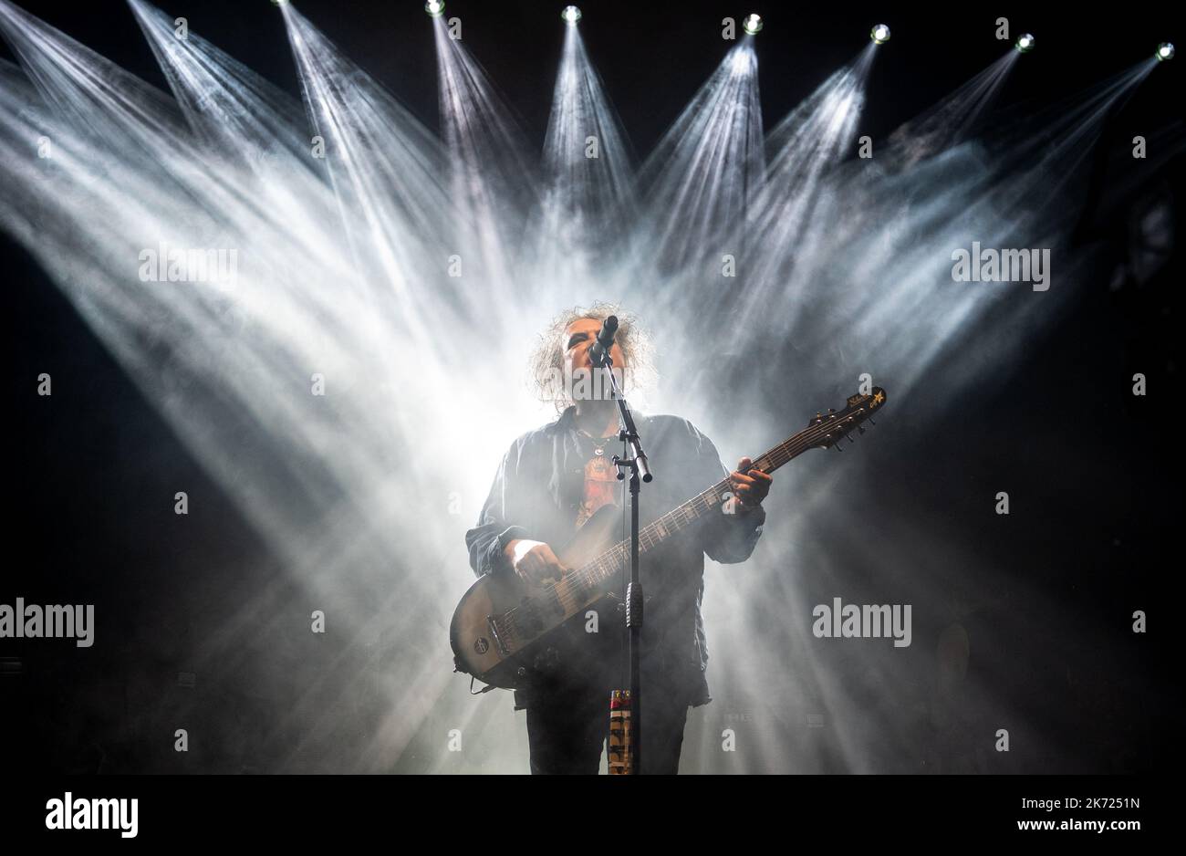 Hamburg, Germany. 16th Oct, 2022. Robert Smith, frontman of "The Cure ...