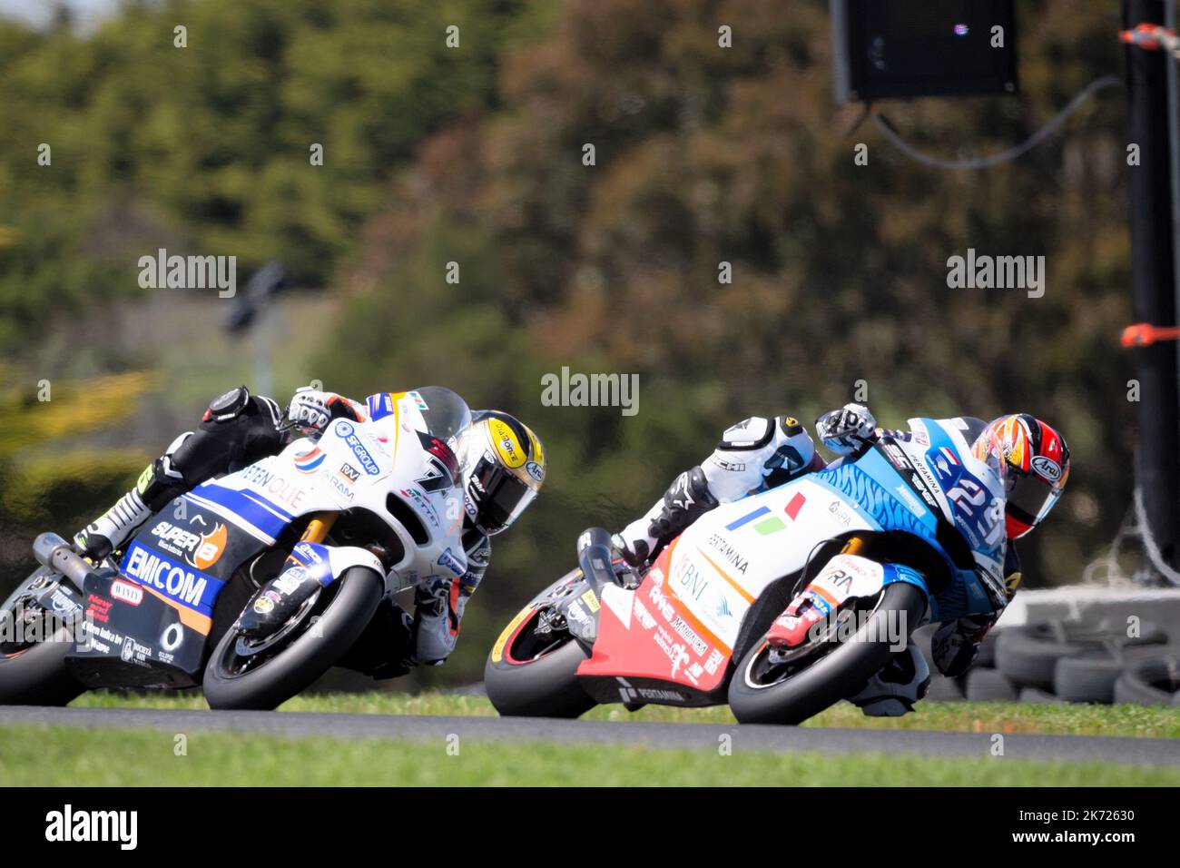 Phillip Island, Australia, 16 October, 2022. Taiga Hada of Japan on the ...