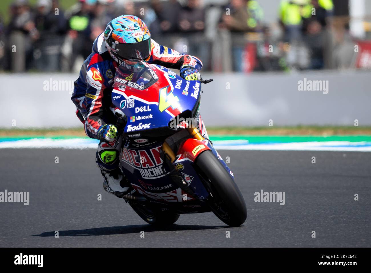 Phillip Island, Australia, 16 October, 2022. Sean Dylan Kelly of United ...