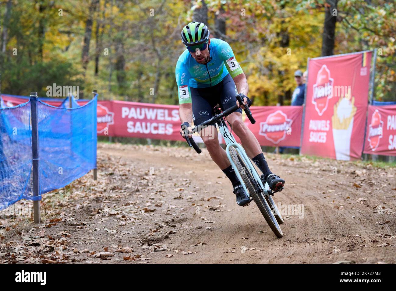 Belgian Vincent Baestaens pictured in action during the second stage (2 ...
