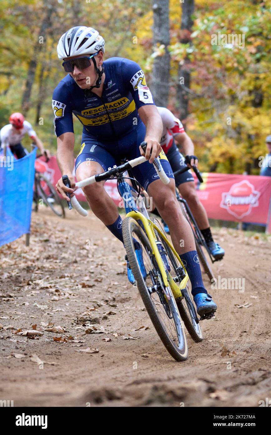 Belgian Lander Loockx pictured in action during the second stage (2/14 ...