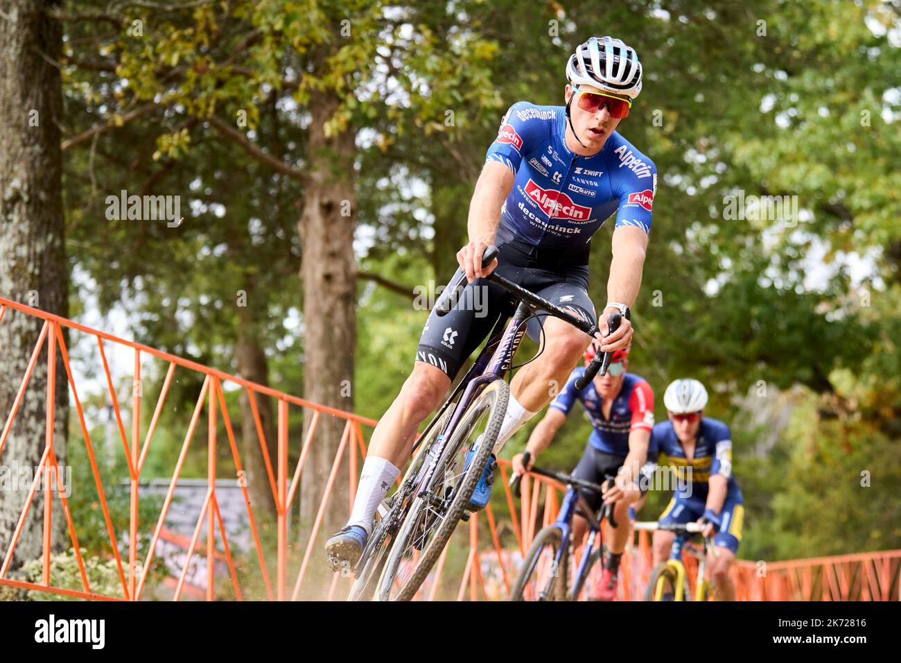 Belgian Toon Vandebosch pictured in action during the second stage (2/ ...