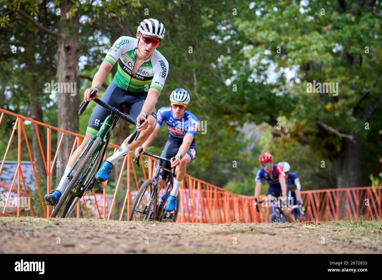 Belgian Joran Wyseure pictured in action during the second stage (2/14 ...