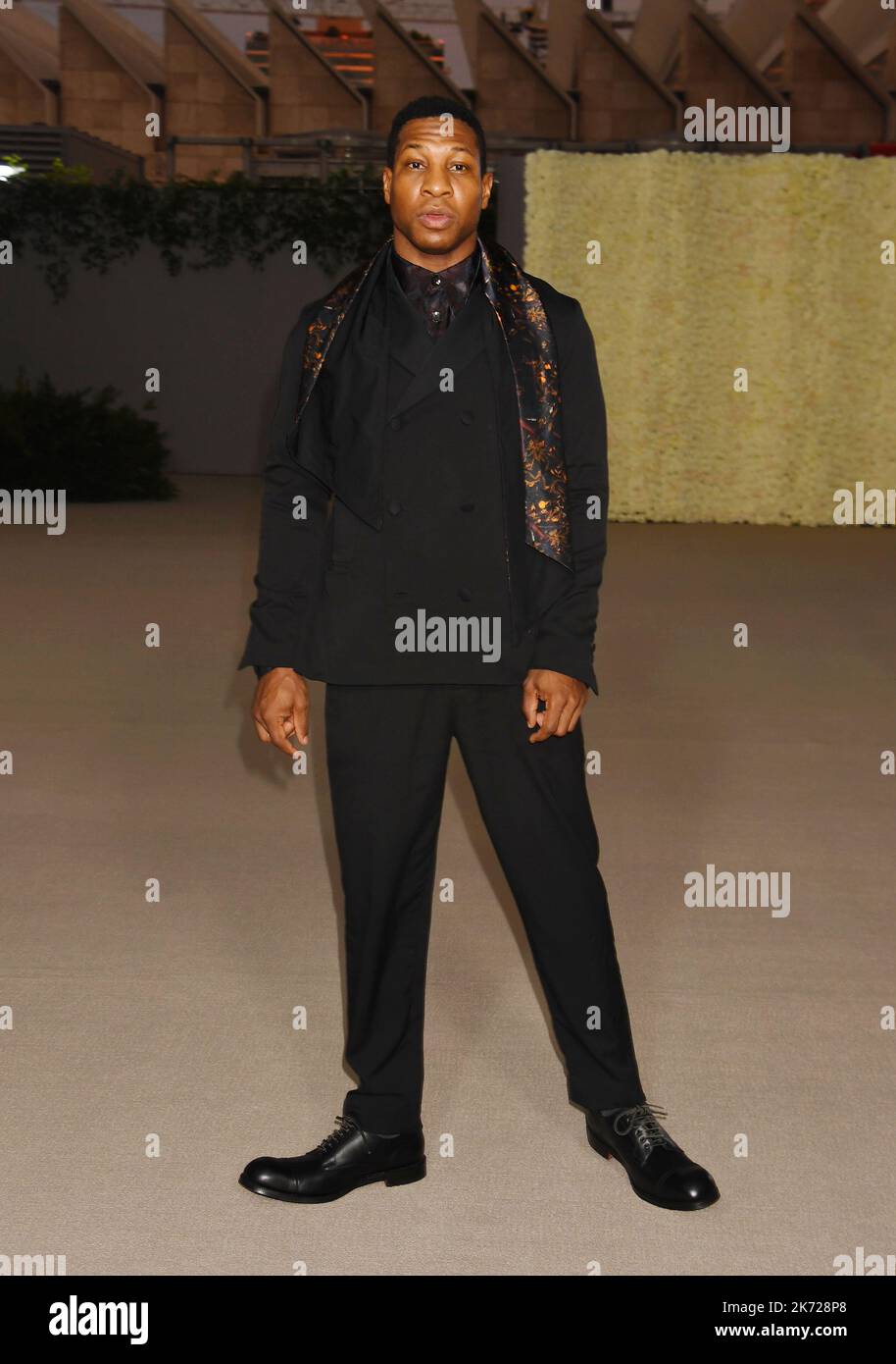 LOS ANGELES, CA - OCTOBER 15: Jonathan Majors attends the 2nd Annual ...