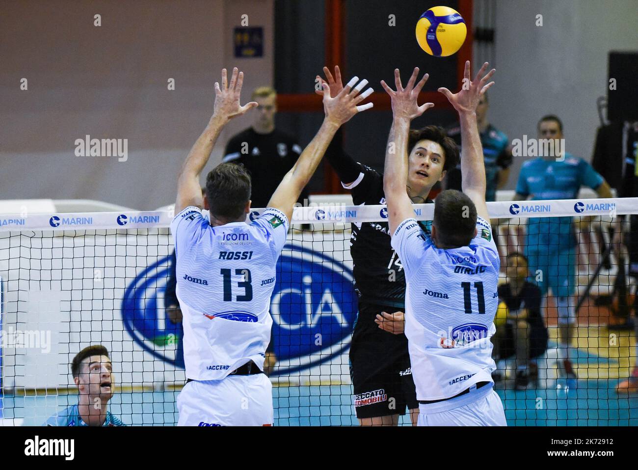 PalaBianchini, Latina, Italy, October 16, 2022, Takahashi Ran attack ...