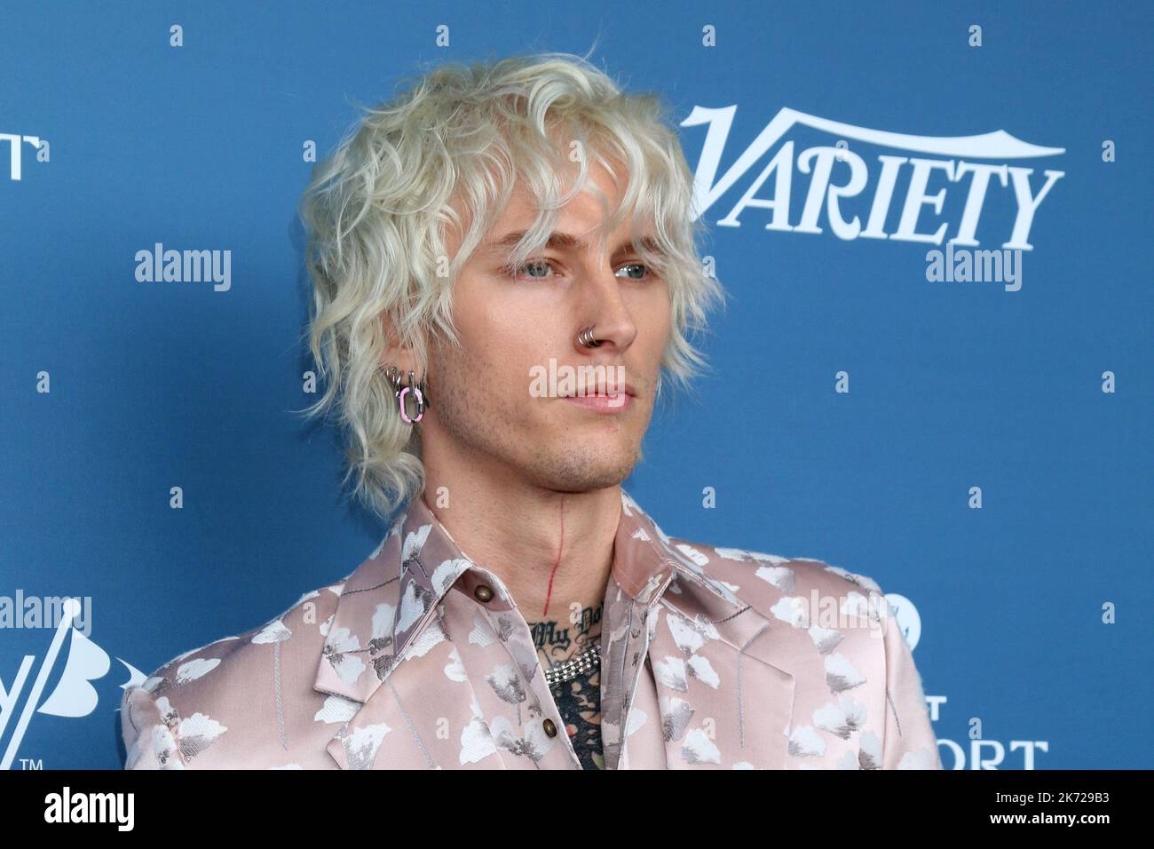 LOS ANGELES - OCT 16: Colson Baker aka Machine Gun Kelly at the Newport ...