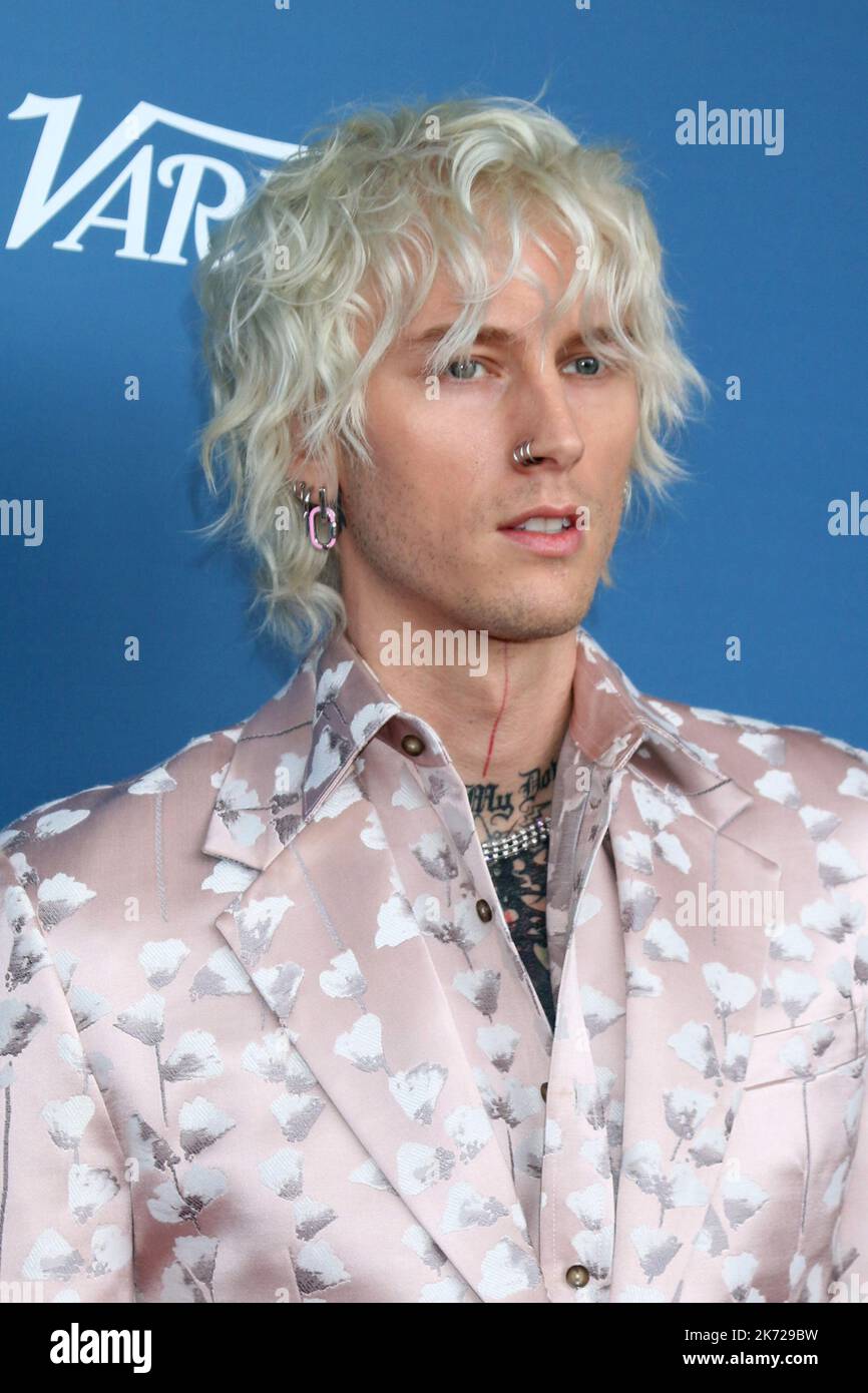 LOS ANGELES - OCT 16: Colson Baker aka Machine Gun Kelly at the Newport ...
