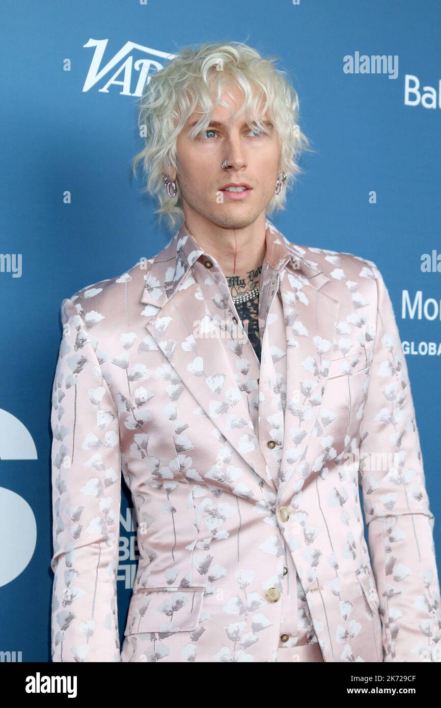 LOS ANGELES - OCT 16: Colson Baker aka Machine Gun Kelly at the Newport ...