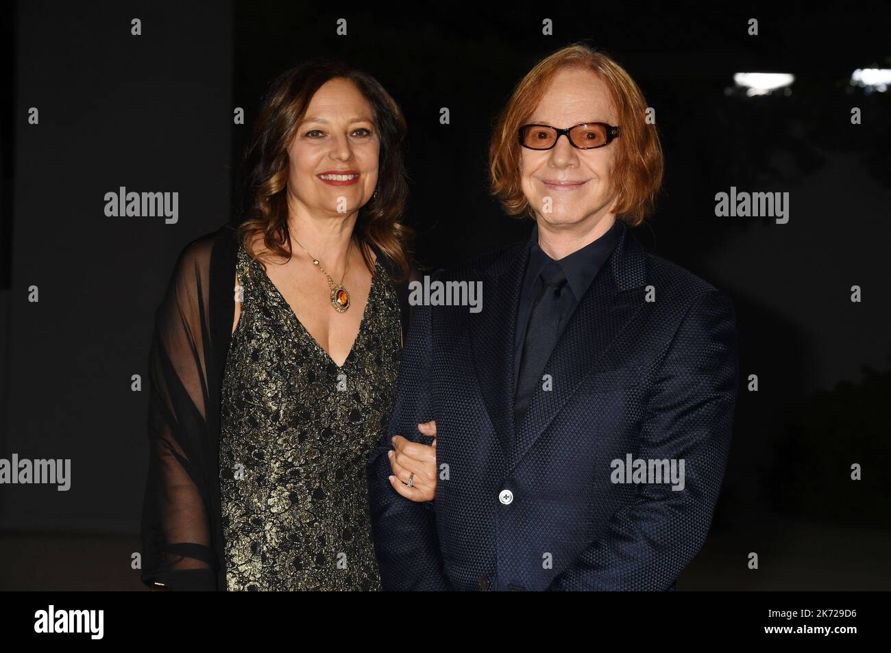 LOS ANGELES, CA - OCTOBER 15: (L-R) Laura Engel and Danny Elfman attend ...