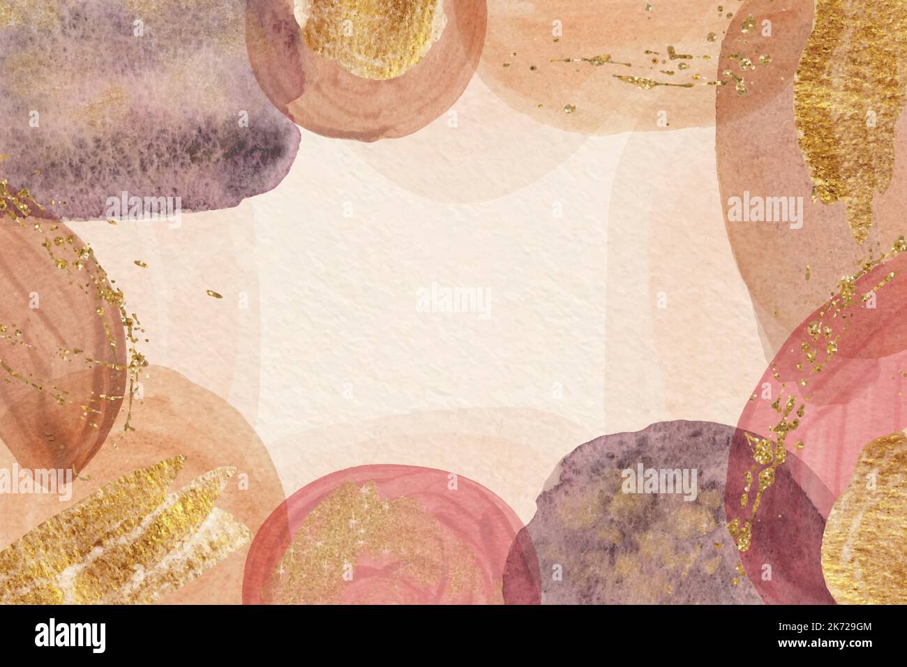 watercolor abstract shapes background vector design illustration Stock ...