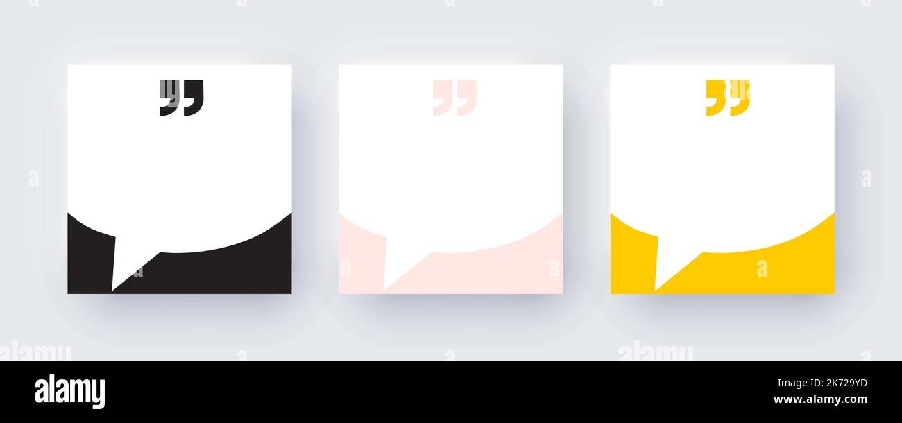 Business Motivation Speech, Symbol of Quote, Minimal Vector Stock ...