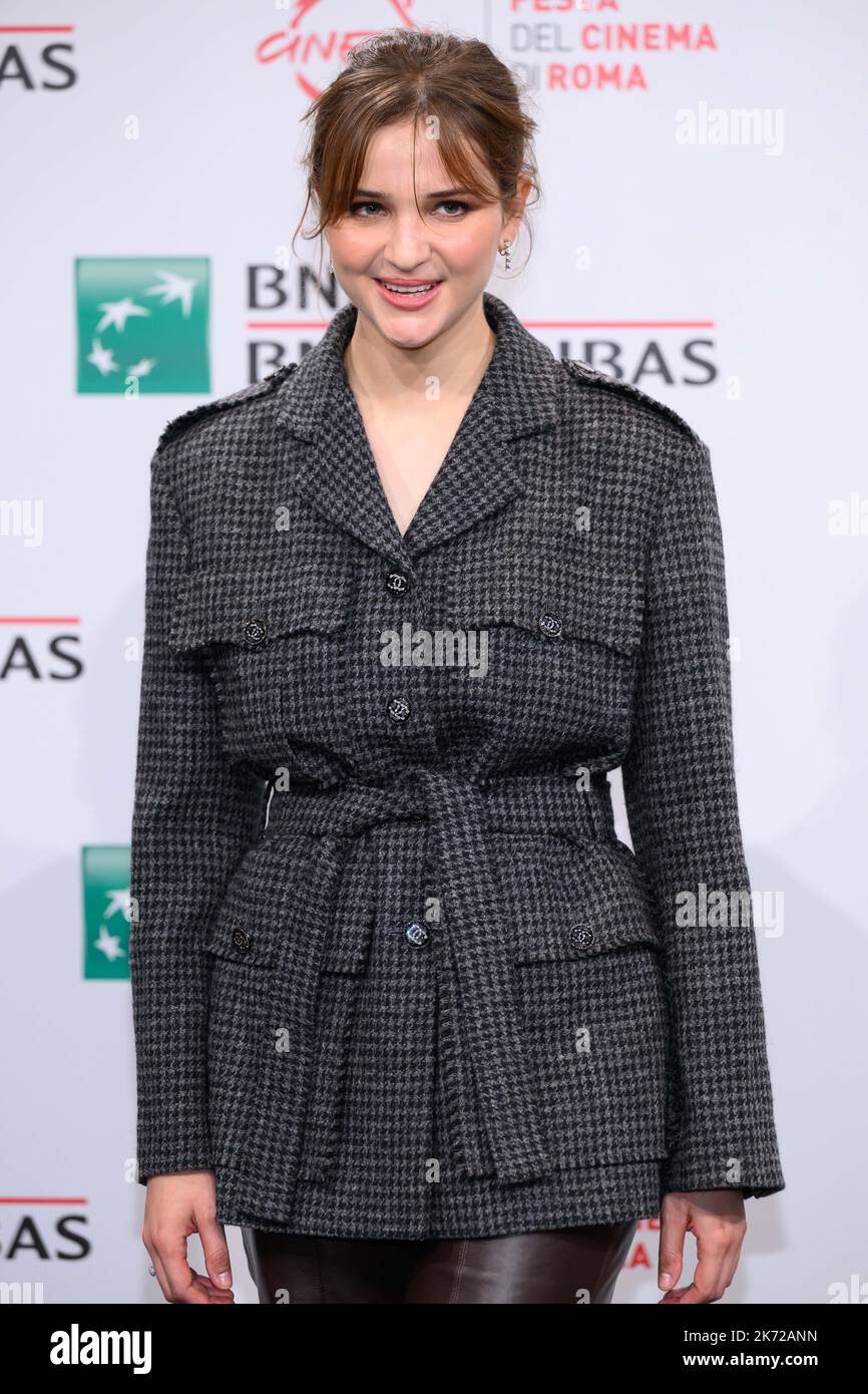 Lisa Vicari 17th Edition of Rome Film Fest Photocall of tv series ...