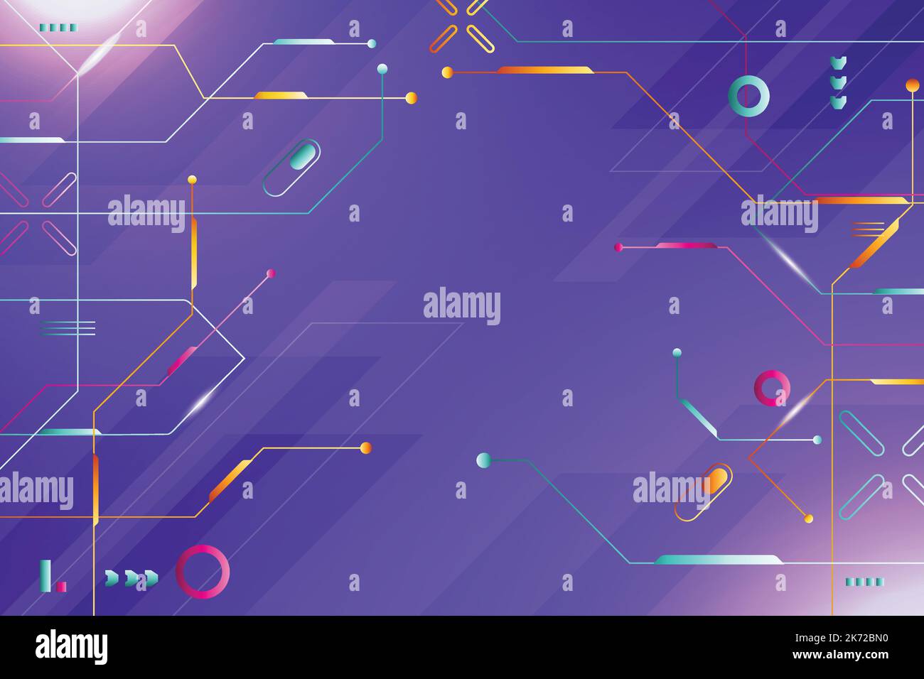 gradient technology futuristic background vector design illustration ...