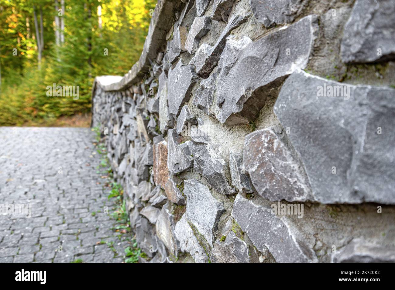 Bridge masonry. You can see the stones well Stock Photo - Alamy