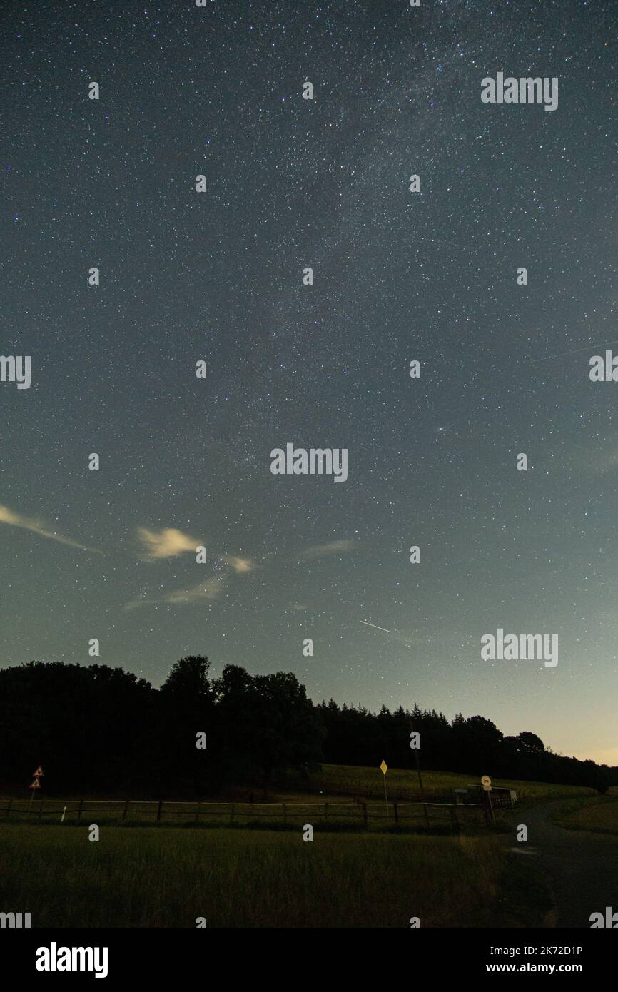 Trees and milkyway hi-res stock photography and images - Alamy