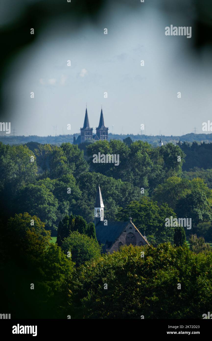 Two churches street hi-res stock photography and images - Alamy