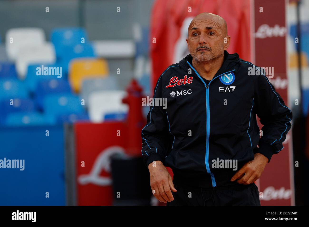 Naples, Italy. 16th Oct, 2022. Luciano Spalletti coach of Napoli during ...
