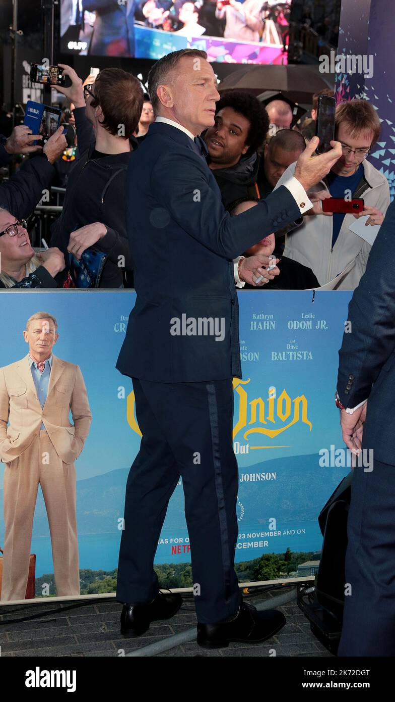 Oct 16, 2022 - London, England, UK - Daniel Craig attending 66th BFI ...