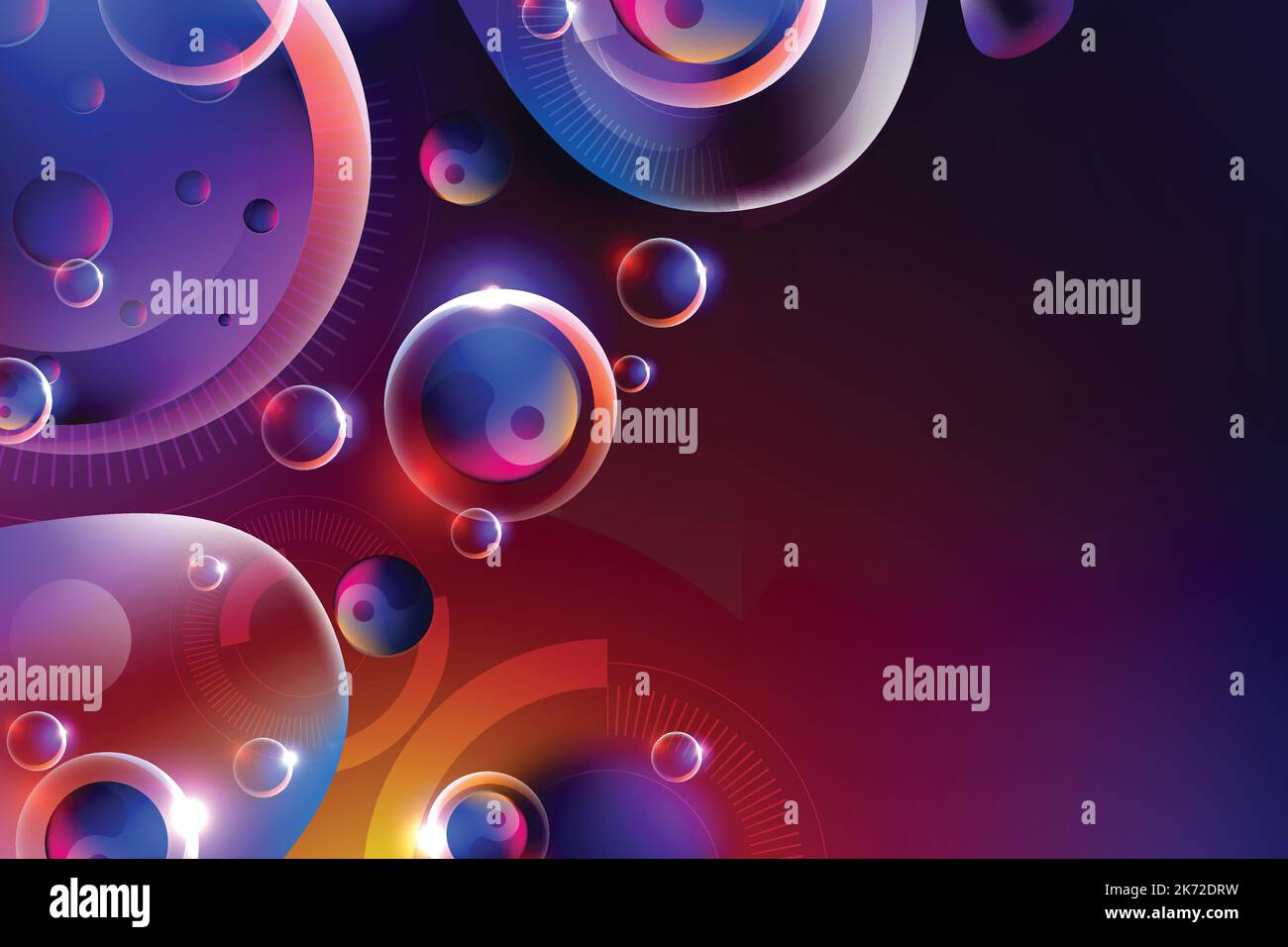 gradient tech futuristic background vector design illustration Stock ...