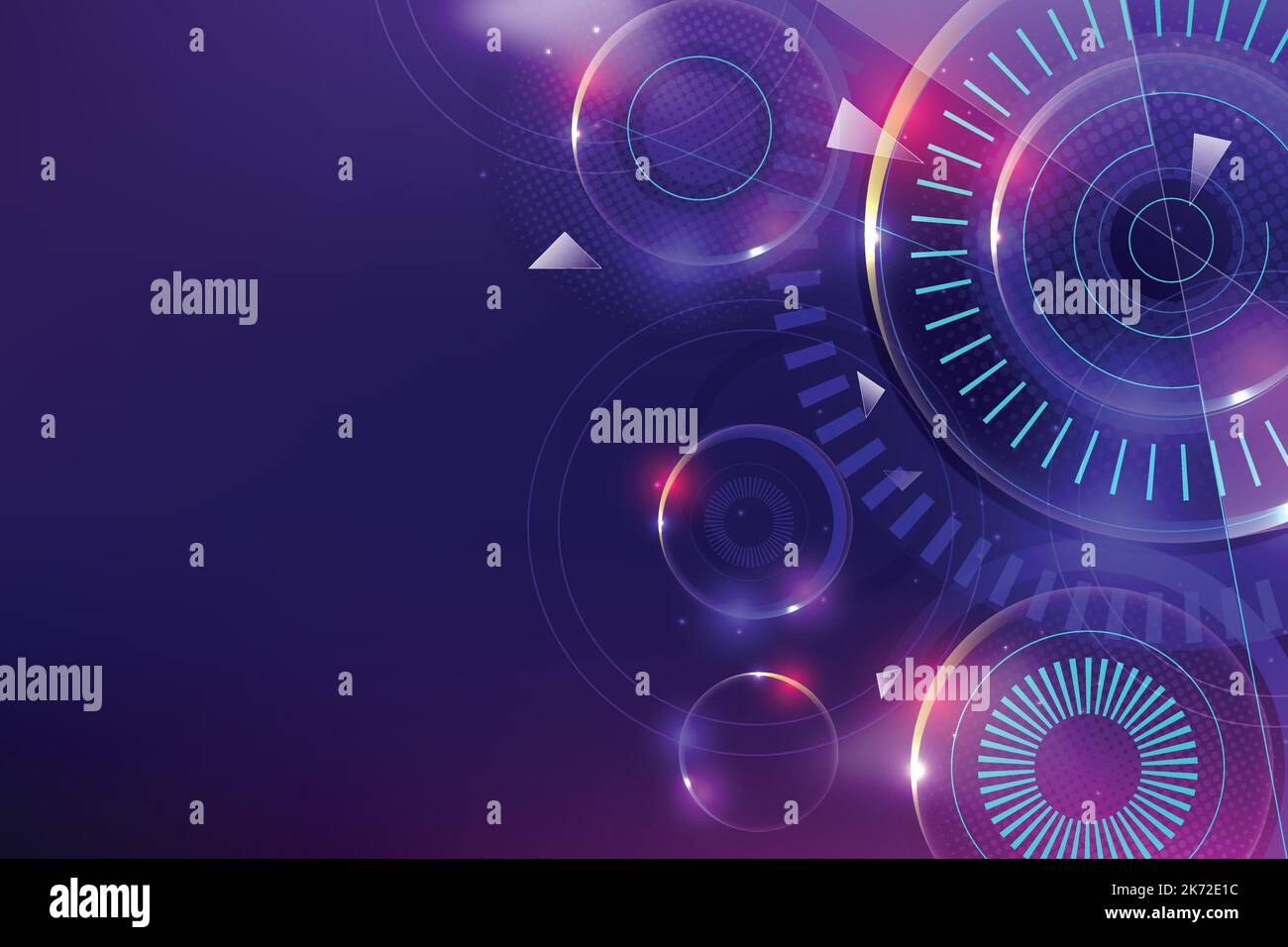 gradient tech futuristic background vector design illustration Stock ...