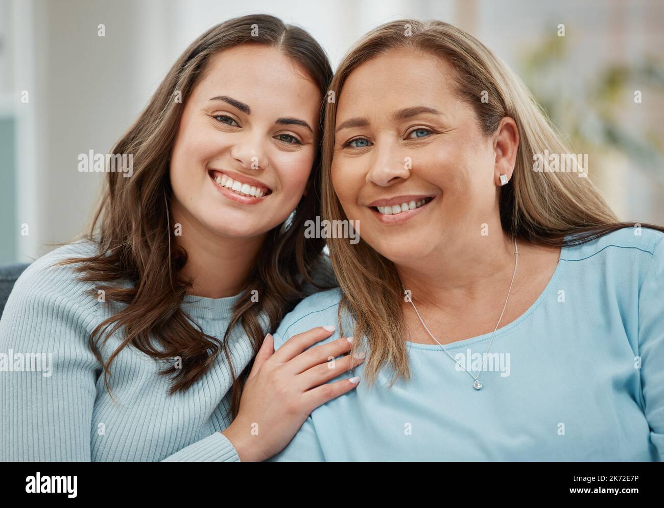 Will you always be there. a young woman spending time with her mother ...