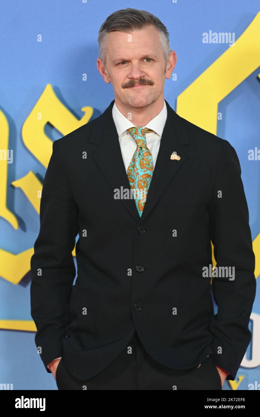 London, UK. 16th Oct, 2022. Ben Roberts arrive at the Glass Onion: A ...