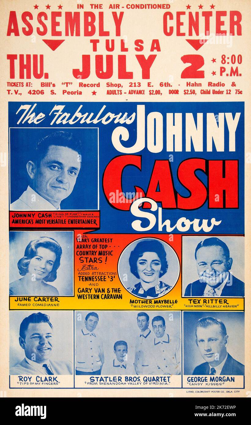 June carter cash poster hi-res stock photography and images - Alamy
