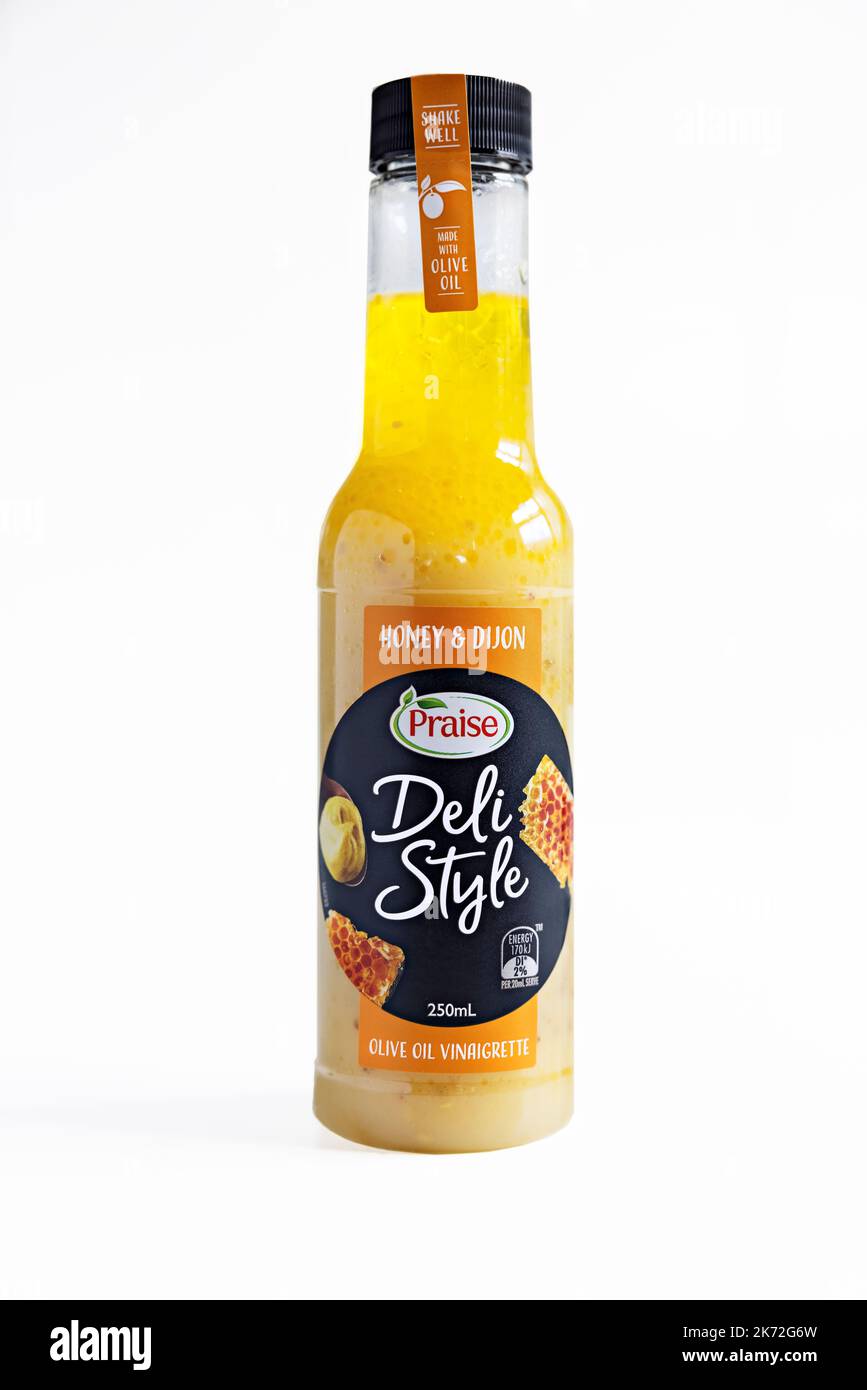 Food / A bottle of Praise Brand Deli Style Vinaigrette, with a Honey ...