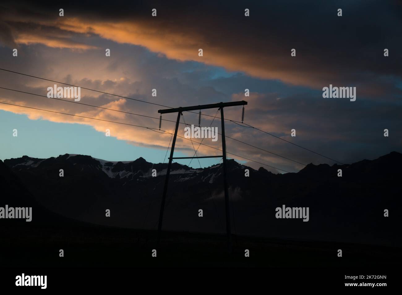 icelandic trip on the ring road Stock Photo - Alamy