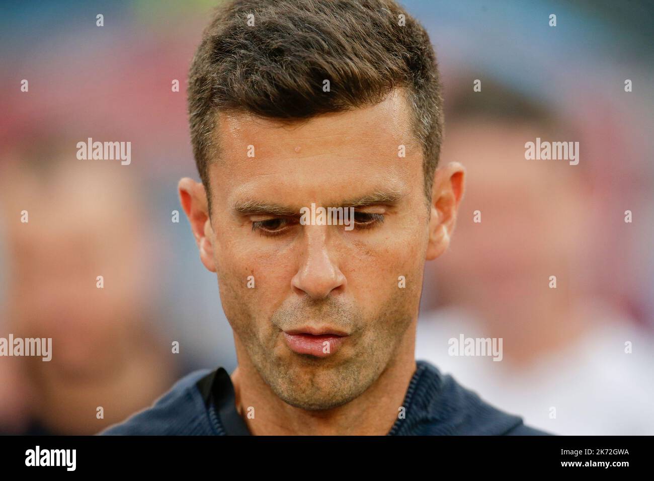 Bologna's Italian coach Thiago Motta looks during the Serie A football ...