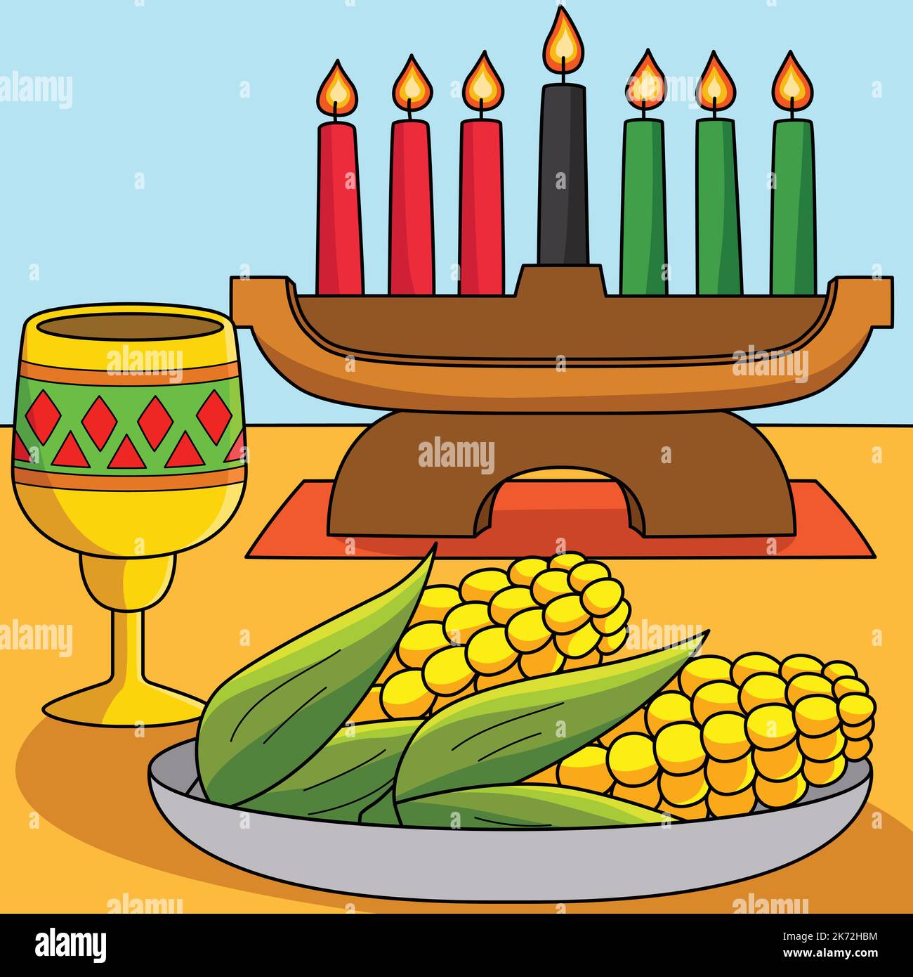 Festival corn Stock Vector Images - Alamy