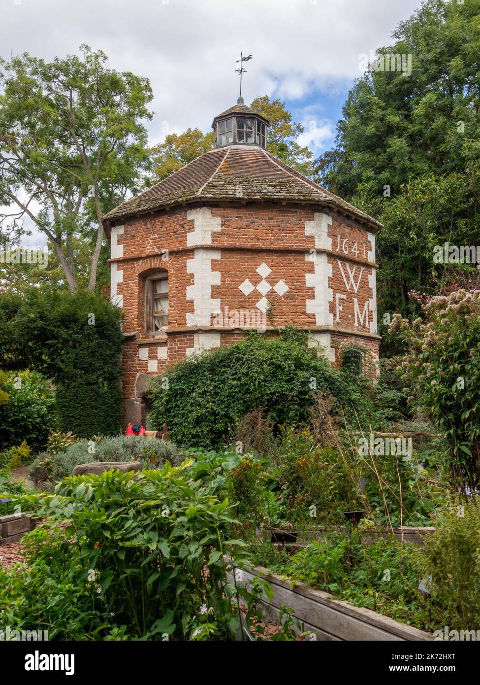 Hellens Manor, an historic house, Much Marcle, Herefordshire, UK; view ...