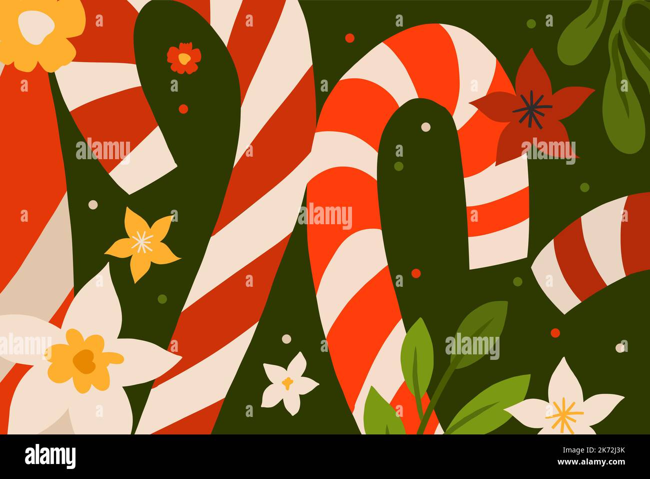 Hand drawn vector abstract graphic Merry Christmas and Happy new year ...