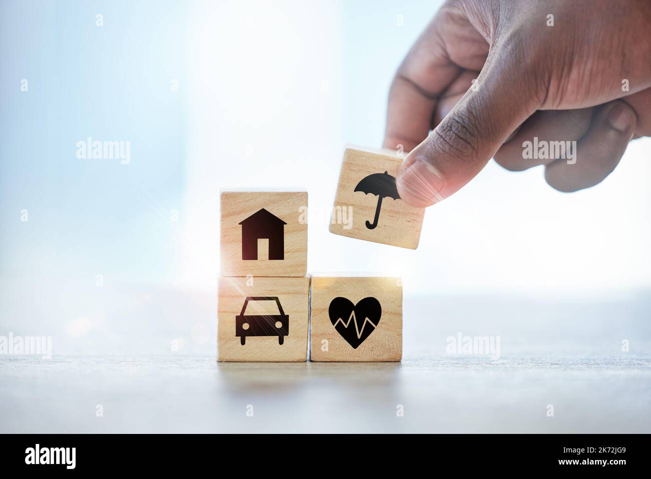 You care about it, well cover it. an unrecognisable man assembling ...