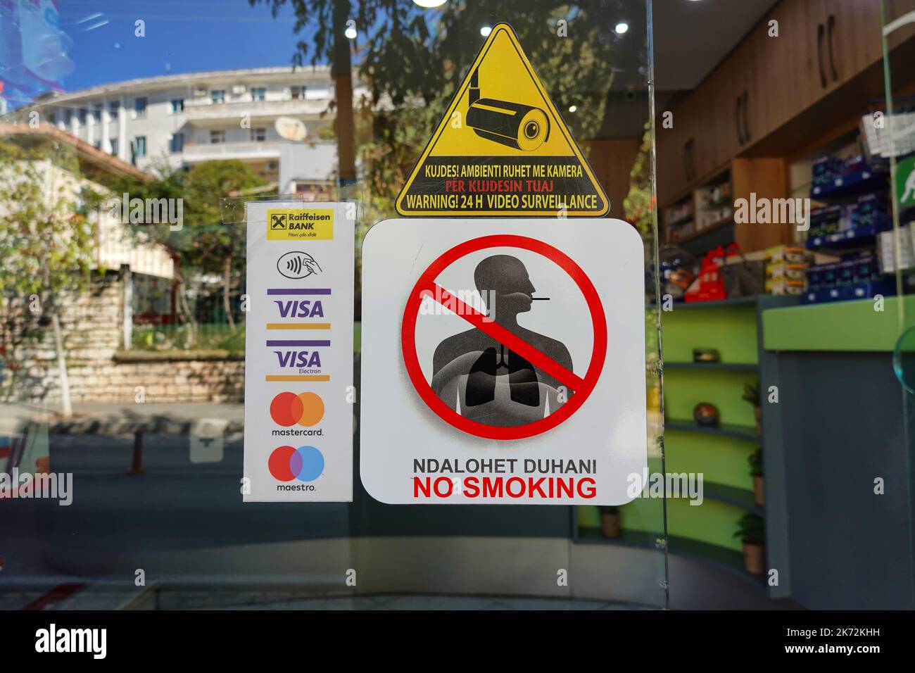 No smoking cigarette stickers hi-res stock photography and images - Alamy