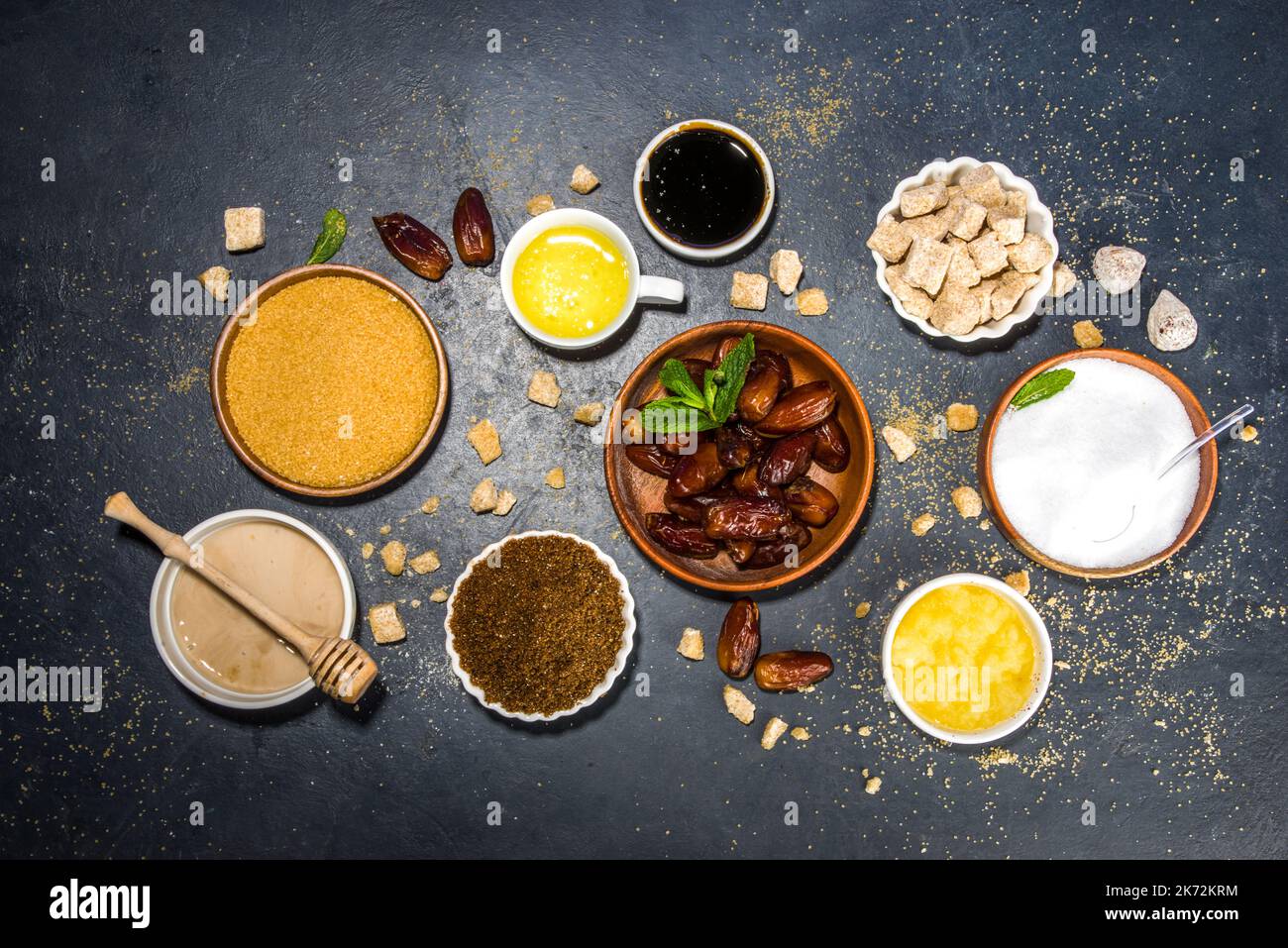 Various healthy diet replacement for sugar, natural organic sweetener ...