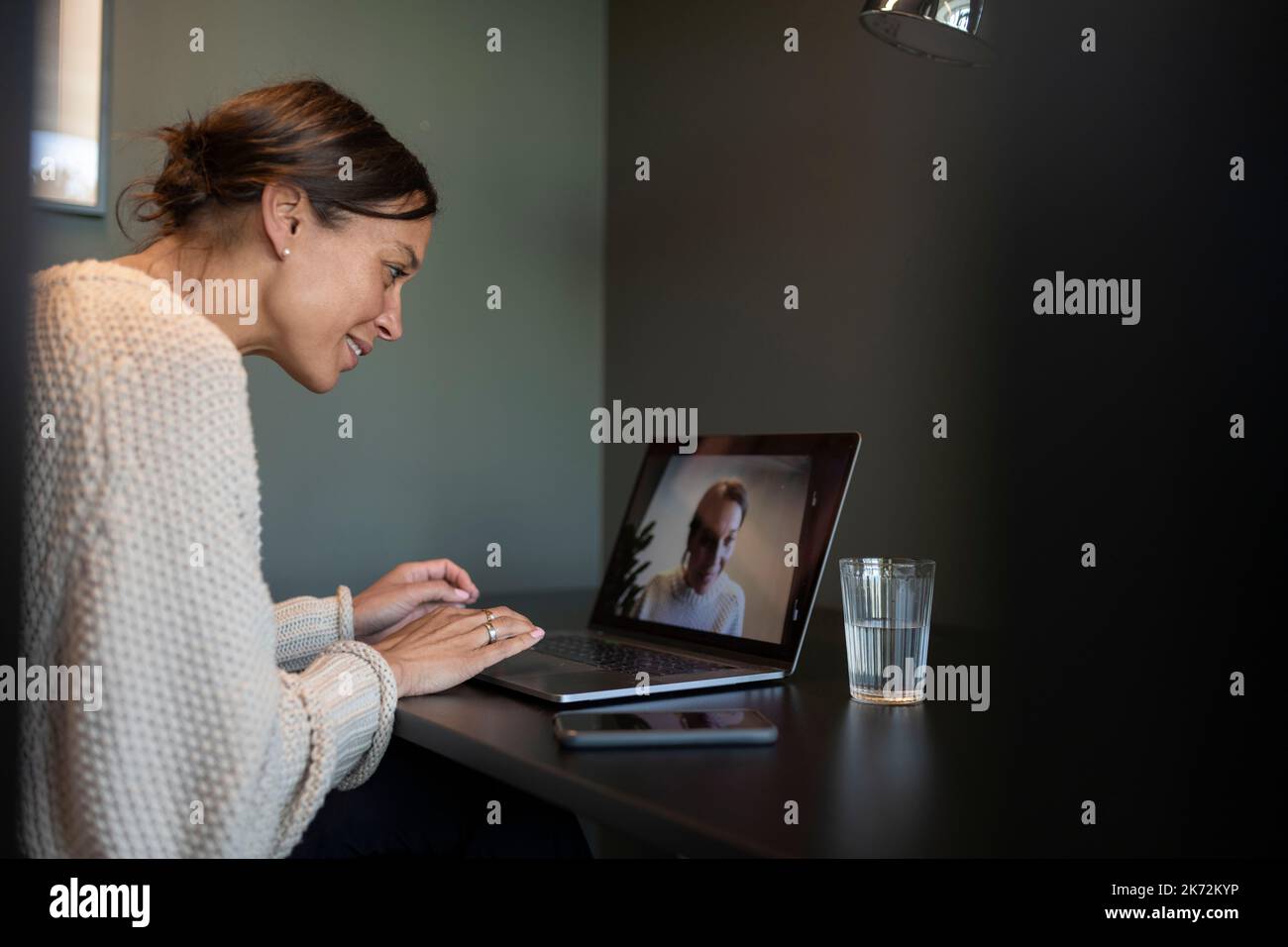 Videoconference work hi-res stock photography and images - Alamy